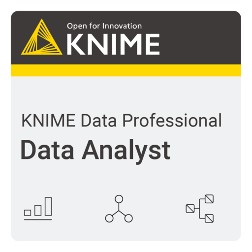 KNIME Data Analyst - Credly