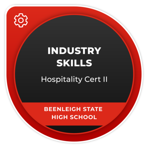 Hospitality Cert II Badge - Credly