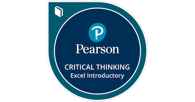 Critical Thinking - Excel Introductory 2021 - Credly