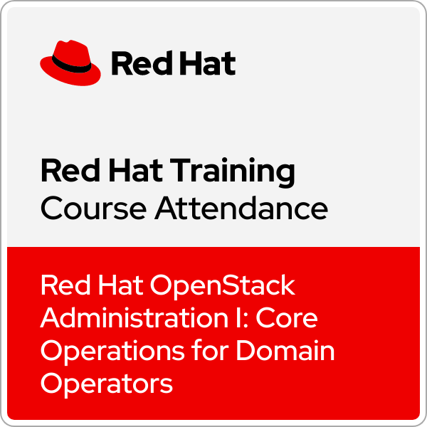 Red Hat OpenStack Administration I: Core Operations for Domain ...