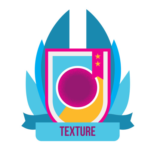Texture: Level 2 Badge - Credly