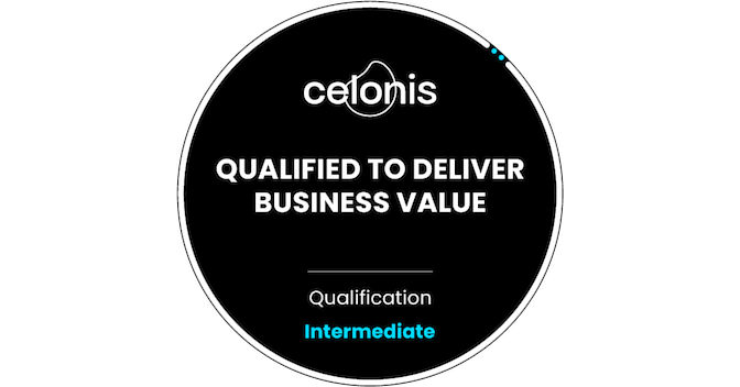 Qualified to Deliver Business Value with Celonis - Credly