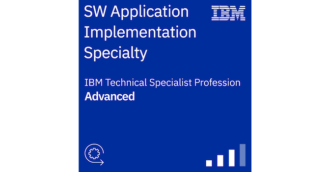 Software Application Implementation Specialty - Expert - Credly
