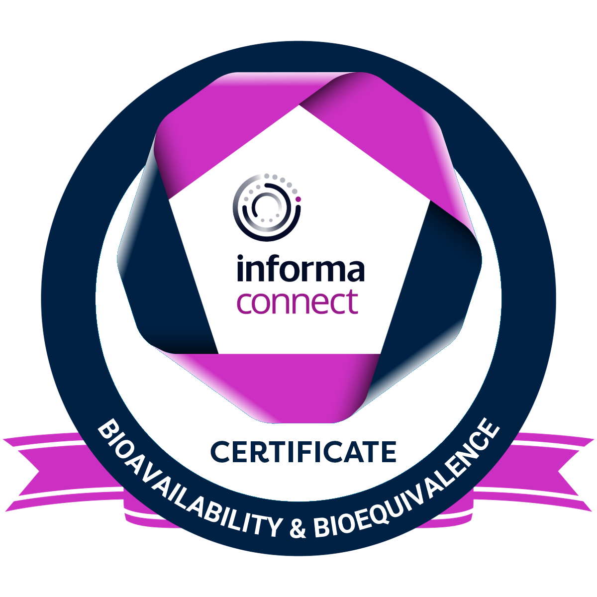 Informa Connect: Bioavailability & Bioequivalence - Certificate - Credly