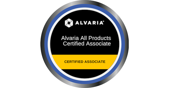 Alvaria All Products Certified Associate - Credly