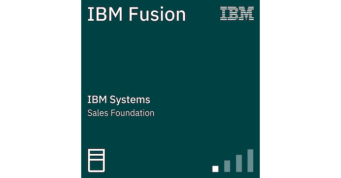 IBM Fusion Sales Foundation - Credly