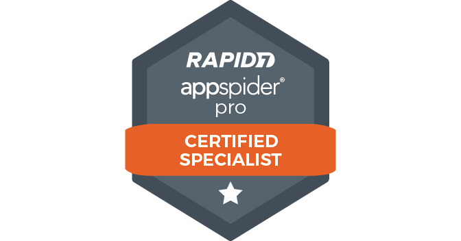 AppSpider Pro Certified Specialist - Credly