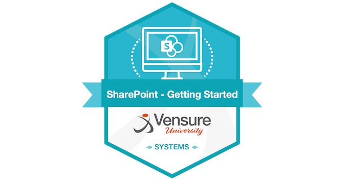 Systems & Software Badge: SharePoint - Getting Started - Credly
