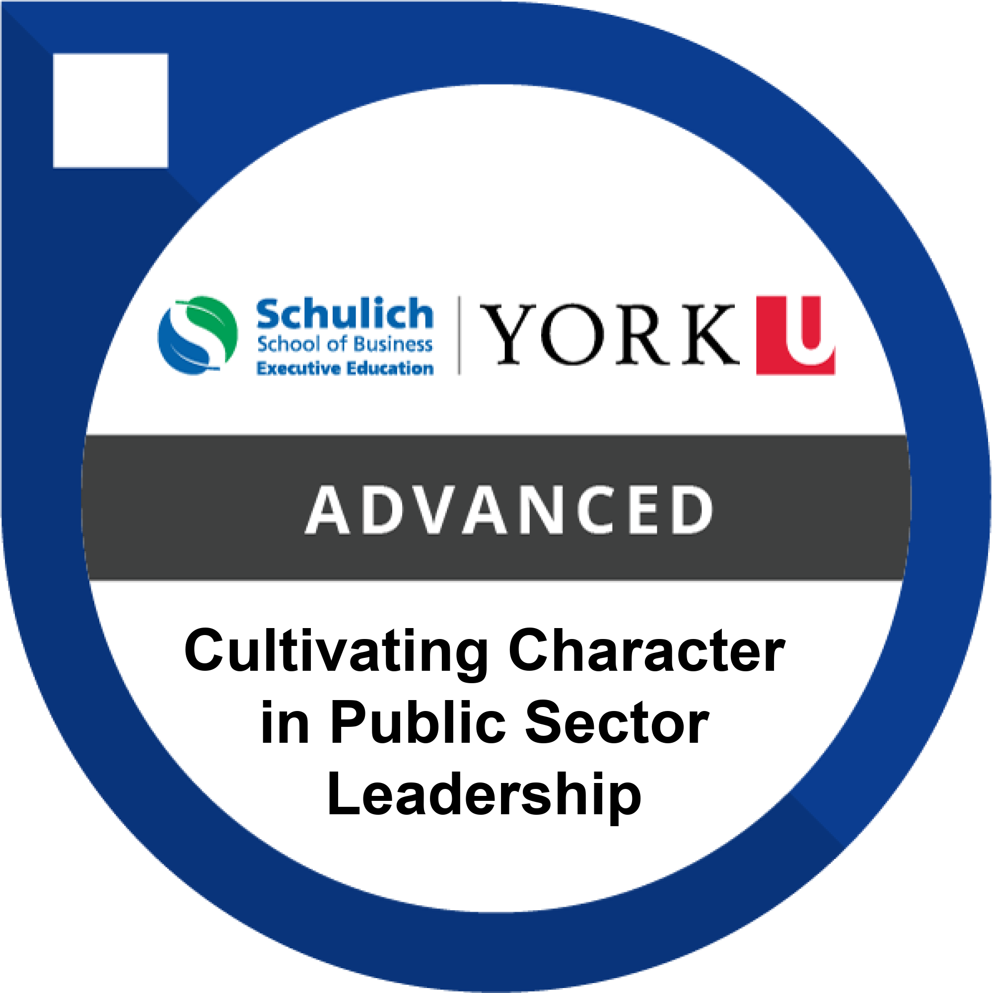 Cultivating Character in Public Sector Leadership - Credly