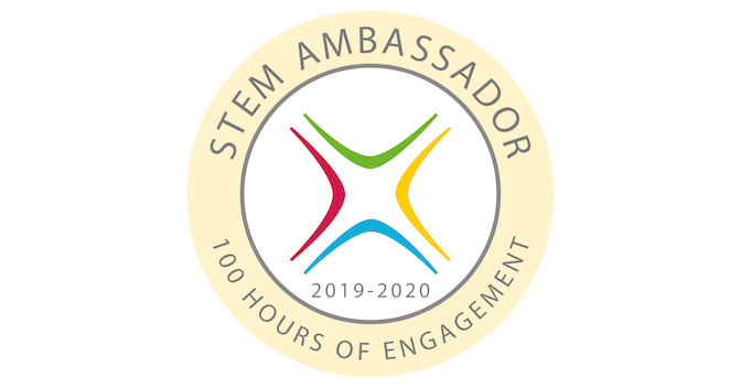 STEM Ambassador 100 hours of engagement 2019/2020 - Credly