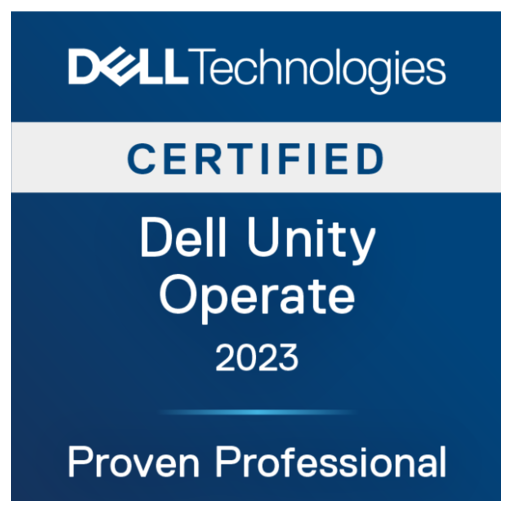 Dell Unity Operate 2023 - Credly