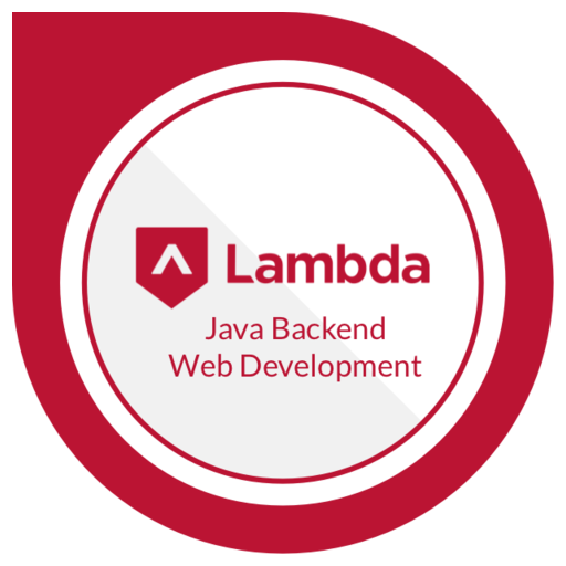 Java Backend Web Development - Credly