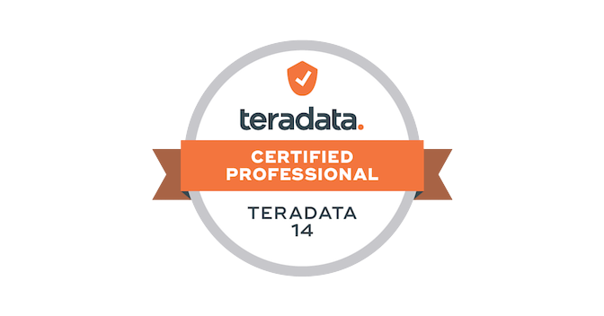 Teradata 14 Certified Professional - Credly