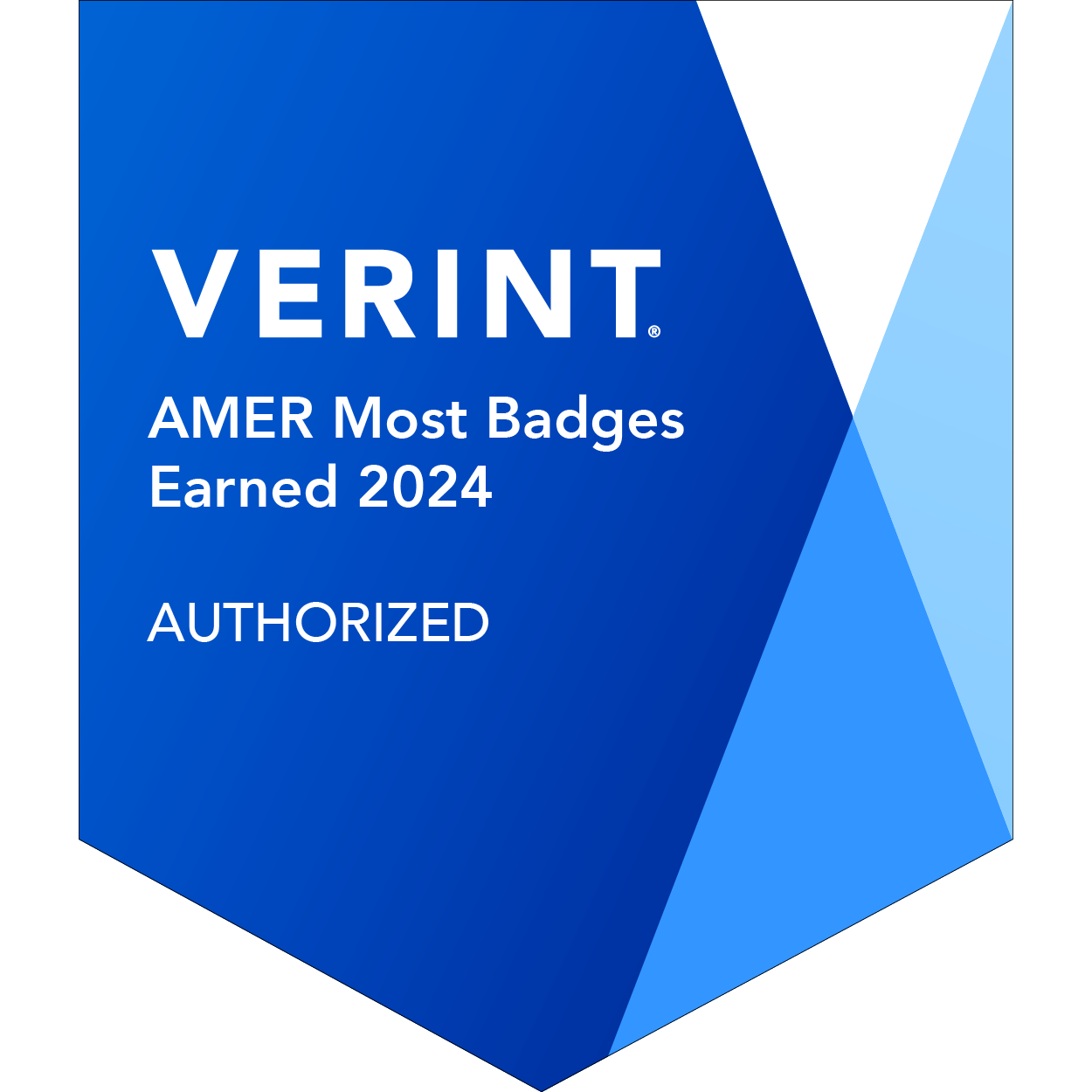 2024 AMER Most Partner Badges Earned - Credly