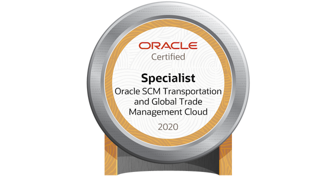 Oracle SCM Transportation and Global Trade Management Cloud 2020 ...