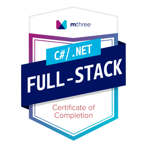 Full Stack Development Using C#/.Net - Credly