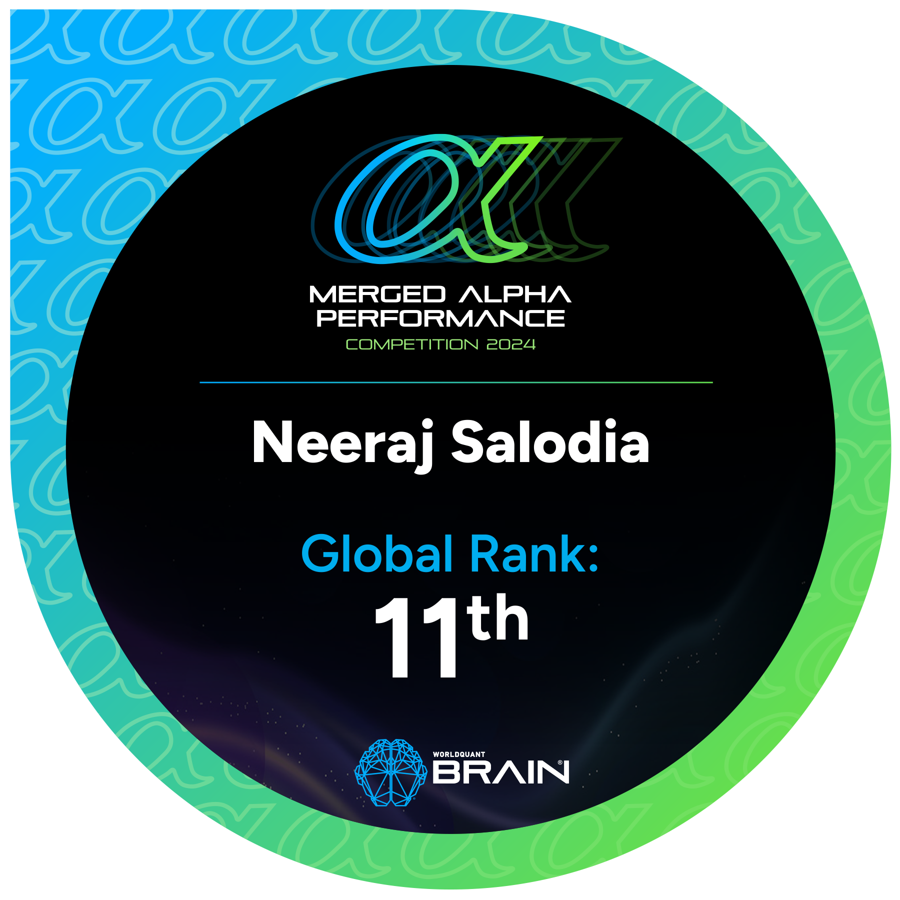 MAPC 2024_11th Place - Credly