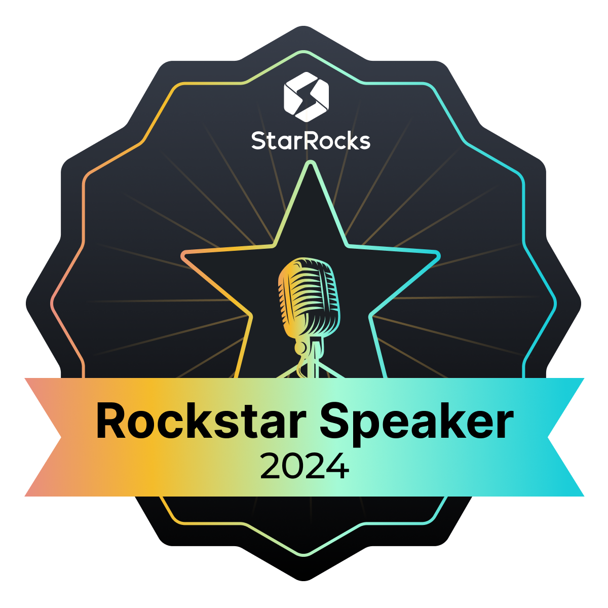 Rockstar Speaker 2024 - Credly