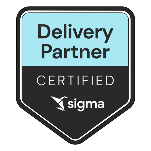 Sigma Delivery Partner Certified - Credly