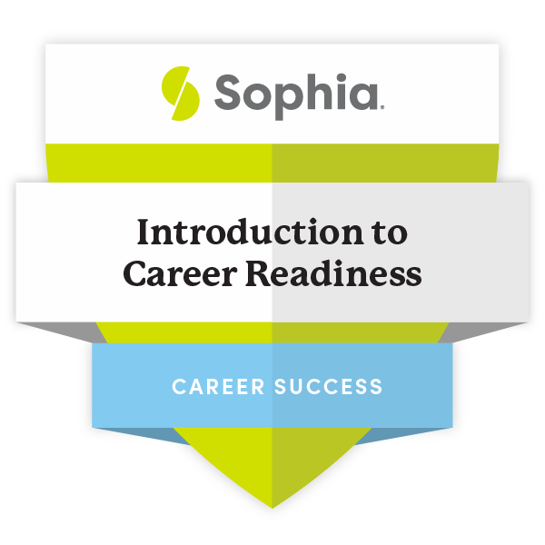 Introduction to Career Readiness (CRED1001 - 2022) - Credly