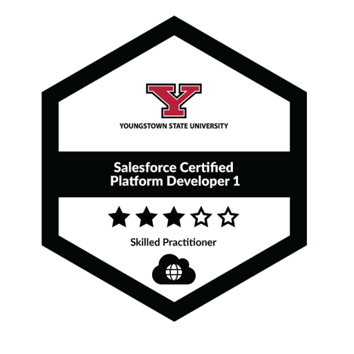 Salesforce Certified Platform Developer 1 - Credly