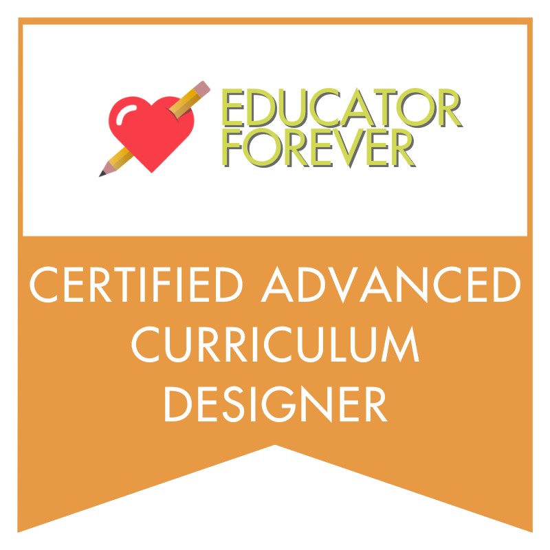 Educator Forever Advanced Curriculum Development Foundations - Credly
