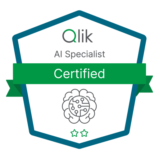 Qlik AI Specialist Certification - Credly
