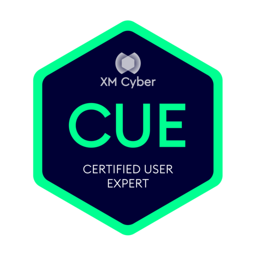 XM Cyber CUE - Certified User Expert - Credly