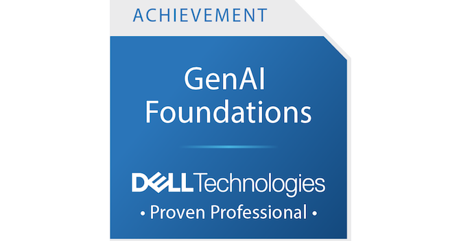 Dell GenAI Foundations - Credly