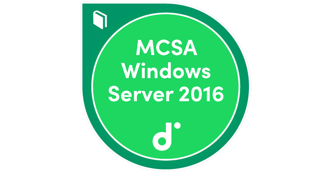 Kursteilnahme: Microsoft Certified Solutions Associate (MCSA): Windows ...