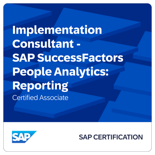 SAP Certified Associate - Implementation Consultant - SAP SuccessFactors People Analytics ...