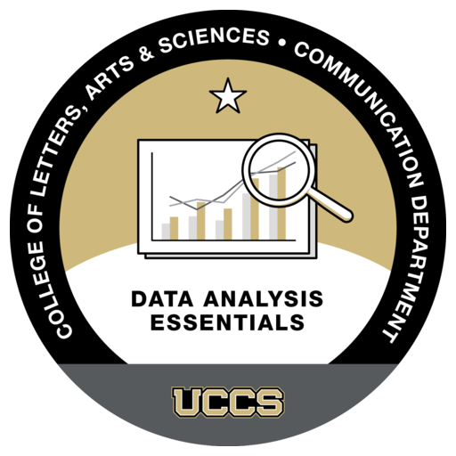 Data Analysis Essentials Credly