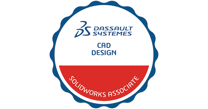 Certified SOLIDWORKS CAD Design Associate - Credly