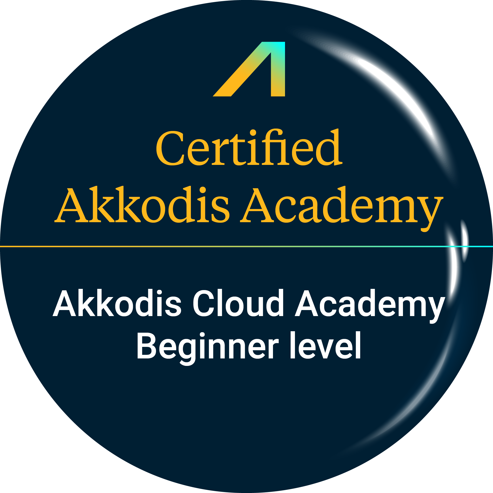 Akkodis Cloud Academy Beginner level - Credly