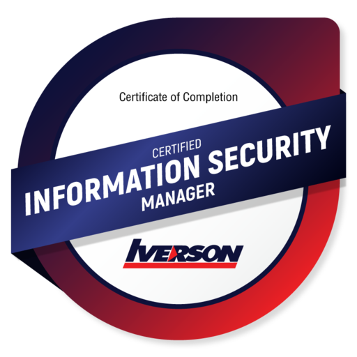 Certified Information Security Manager Credly