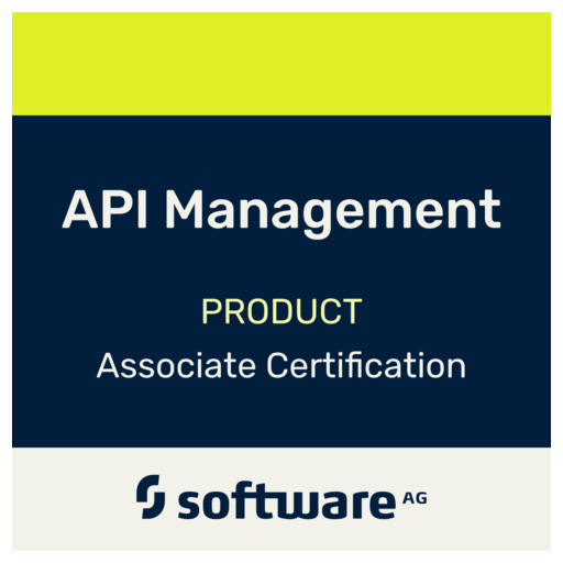Software AG Certified API Management Associate - Credly