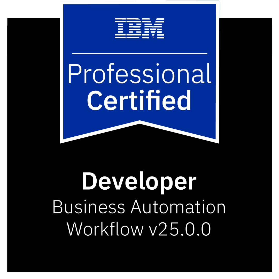 IBM Certified Business Automation Workflow v25.0.0 Developer ...