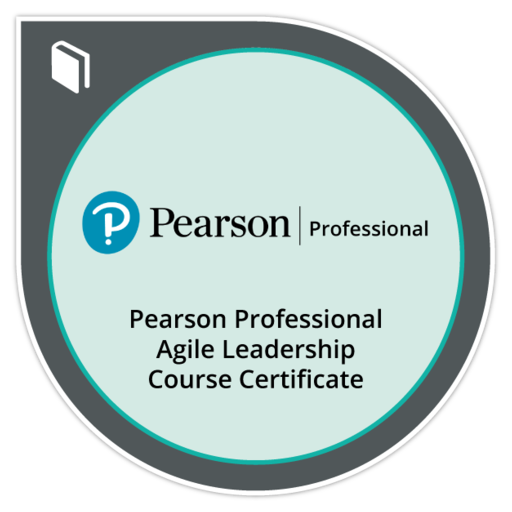 Pearson Professional Badge for Agile Leadership Course - Credly