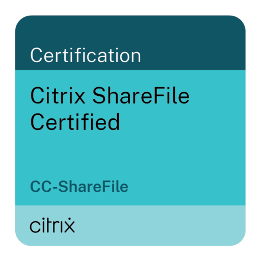 Citrix ShareFile Certified (CC-ShareFile) - Credly
