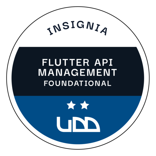 Flutter API Management - Sobresaliente - Credly