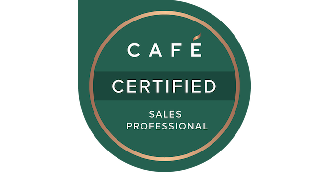 Café Certified Sales Professional - Credly