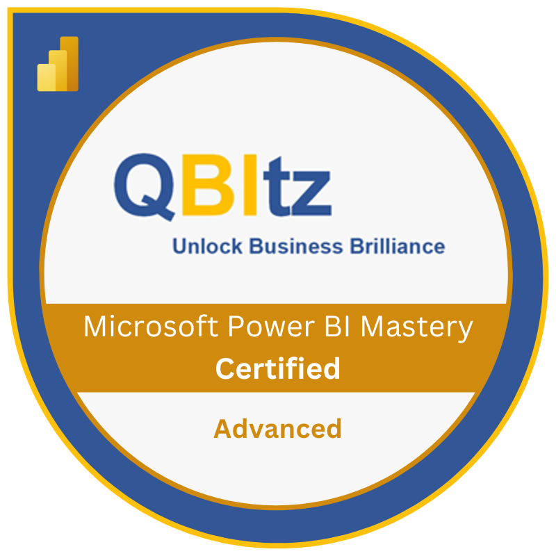 Power BI Mastery - Advanced Course Certified - Credly