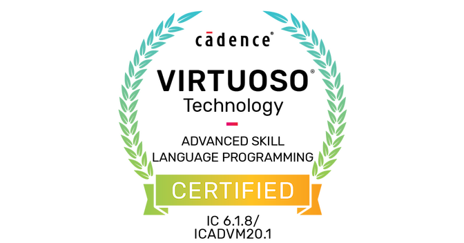 Advanced SKILL Language Programming vIC6.1.8/ICADVM20.1 Exam - Credly