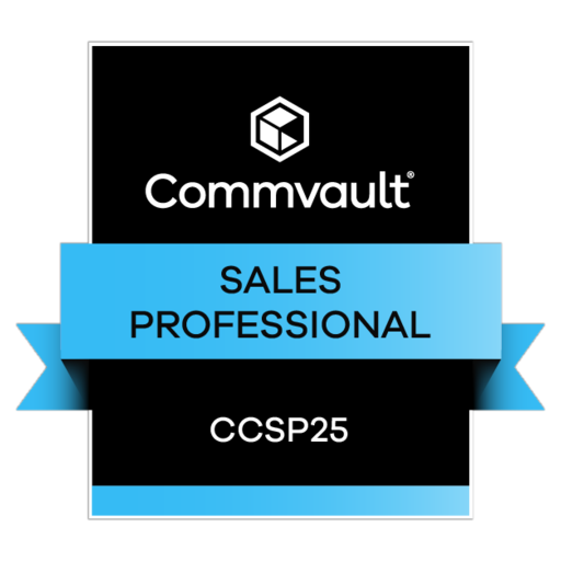 Commvault Cloud Sales Professional - CCSP25 - Credly