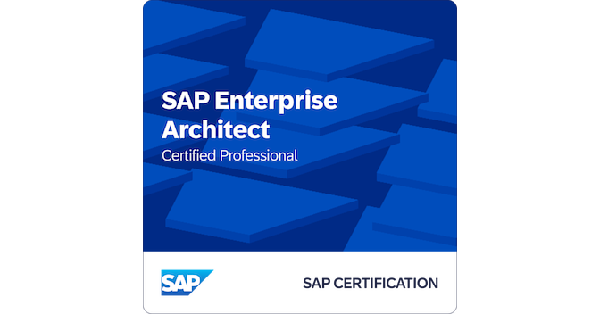 SAP Certified Professional - SAP Enterprise Architect - Credly