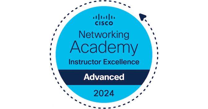 2024 Instructor Excellence Advanced Level Award Credly