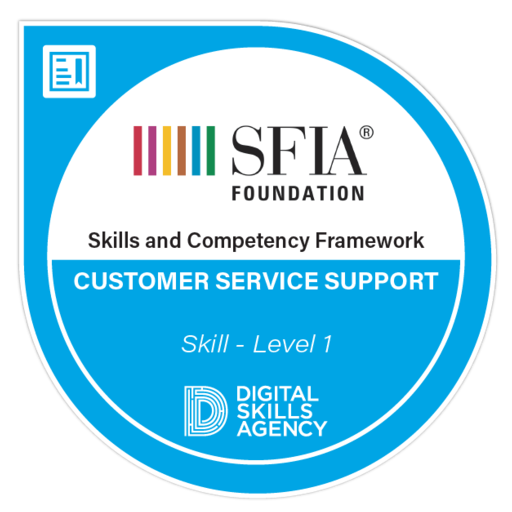 Customer Service Support - Skill - Level 1 - Credly