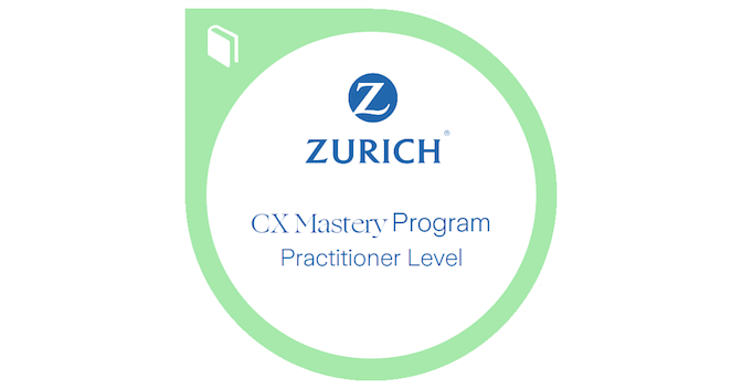 Zurich CX Mastery Program - Credly