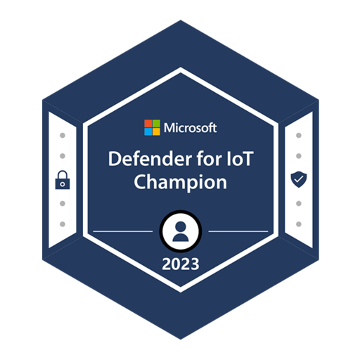Microsoft Defender for IoT Champion - Credly
