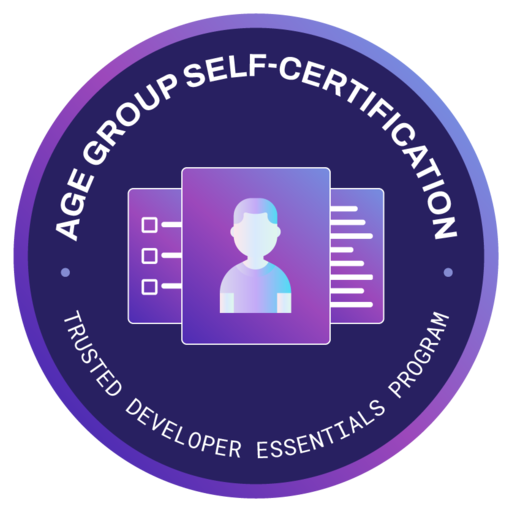 Completing Age Group Self-Certification - Credly